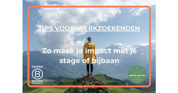 Zo maak je impact met jouw stage of bijbaan - stagiaires vertellen hun ...