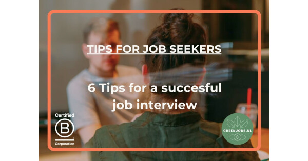 Six tips for a successful job interview