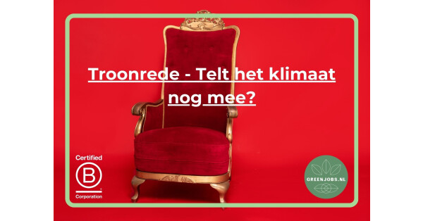 Prinsjesdag 2025: wat betekenen de plannen voor klimaat, duurzaamheid en de toekomst van werk?